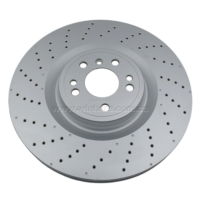 Ventilated Drilled Painted Coated Passenger Commercial Vehicle Brake ...